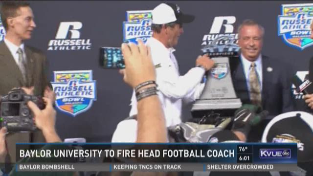 Baylor Fires Head Football Coach Art Briles